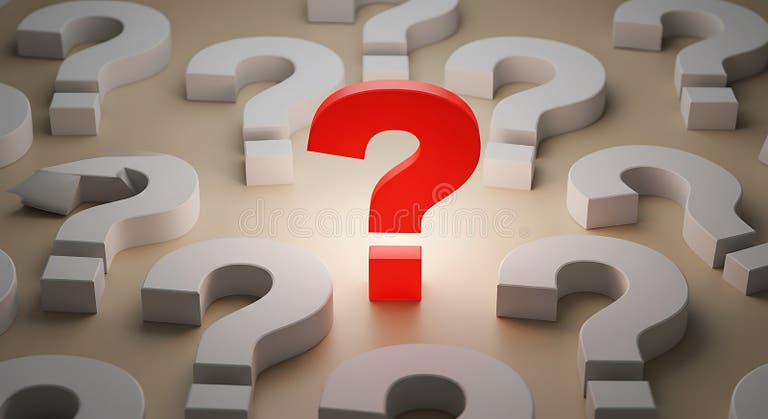 Dimensional Beige Question Mark Stock Illustrations – 30 Dimensional ...