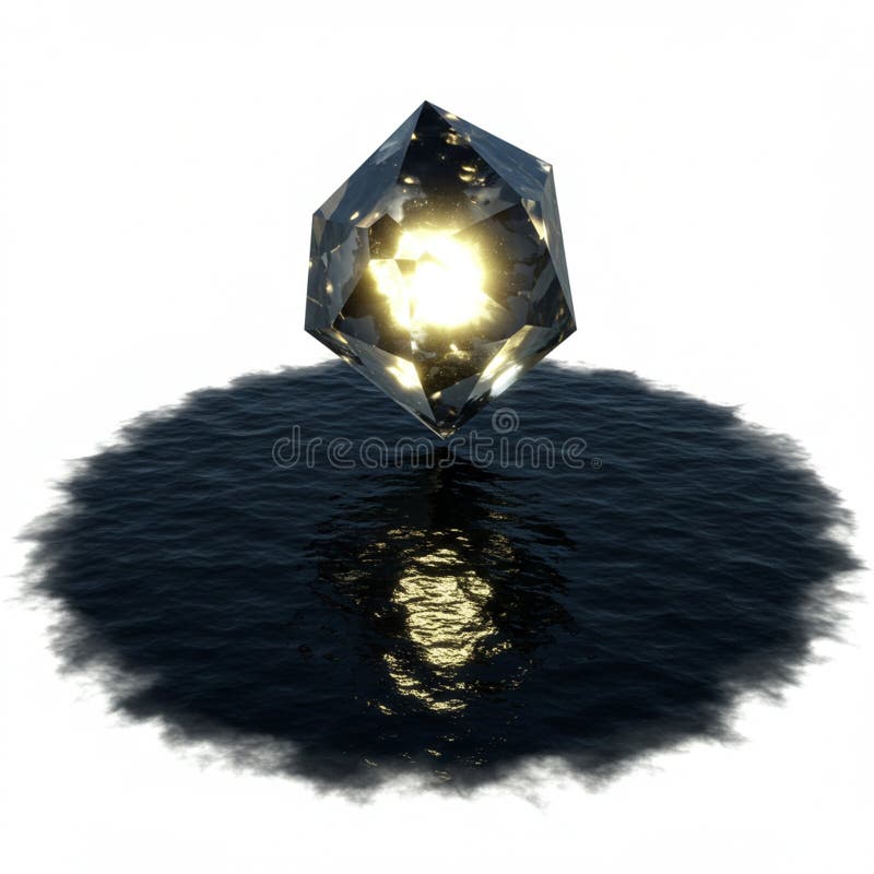 Large Transparent Multifaceted Crystal Stock Illustrations – 19 Large ...