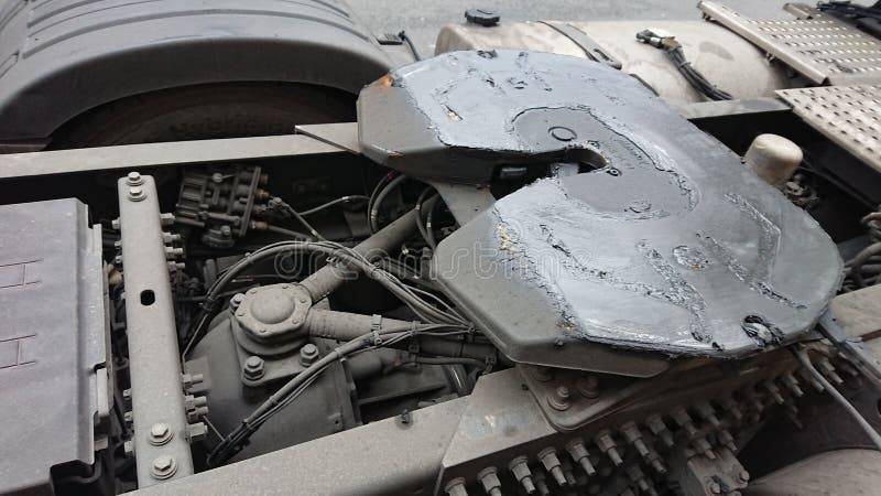 Large Transporter Cab stock photo. Image of primary - 135372318