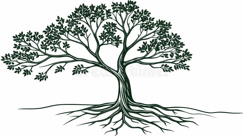 Extensive Root System Stock Illustrations – 415 Extensive Root System ...