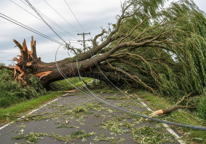 Damaging Powerlines Stock Illustrations – 1 Damaging Powerlines Stock ...