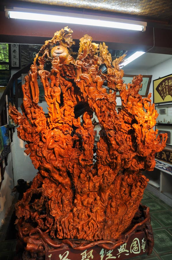 Large Tree Root Sculpt Art stock photo. Image of branches - 60164556