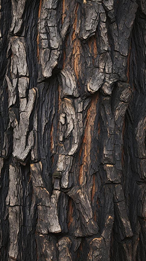 Large Tree Trunk Bark Woodgrain Pattern for Wallpaper or Background ...
