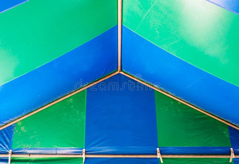 Large triangle tent stock image. Image of carnival, high - 31313065