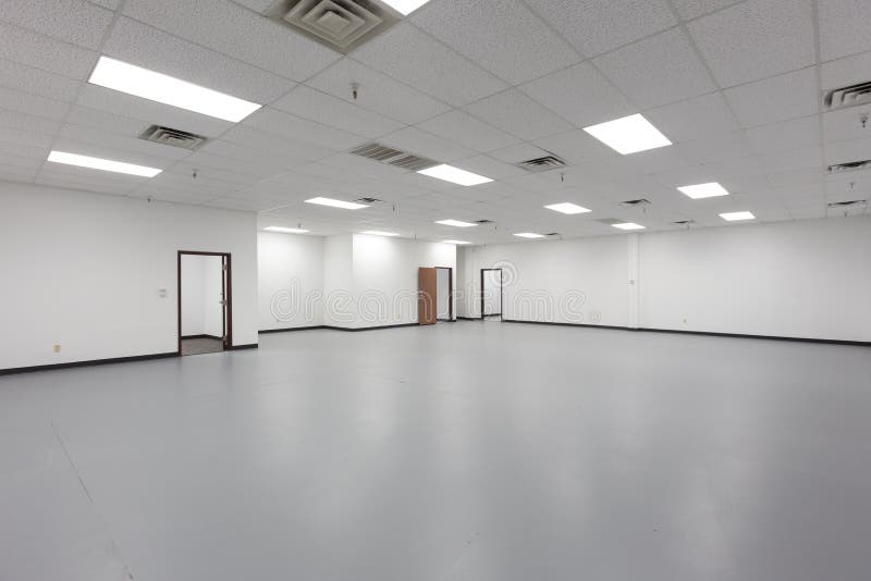 Large Vacant Office stock image. Image of distribution - 83205401