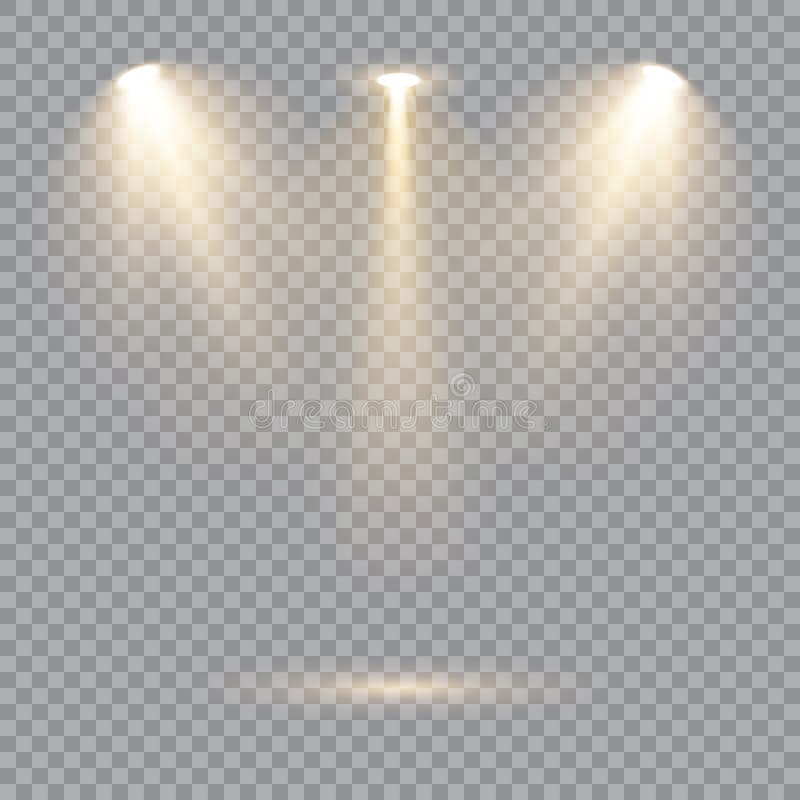 A Large Vector Set of Professional Studio Lights, Including Concert ...