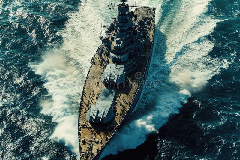 Large Vessel Sailing in Open Waters Stock Photo - Image of journey ...