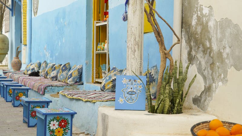 The Picturesque Village of Hara Sghira Er Riadh in the Center of the ...