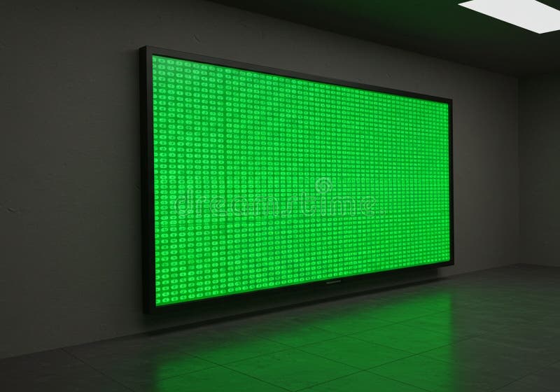 Green Binary Code Wall Stock Illustrations – 368 Green Binary Code Wall ...