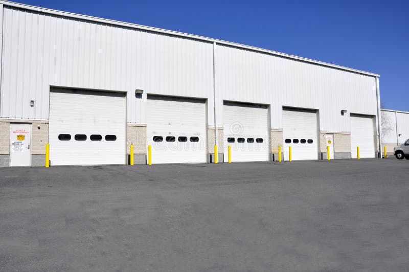 Warehouse loading dock stock image. Image of architecture - 35206193