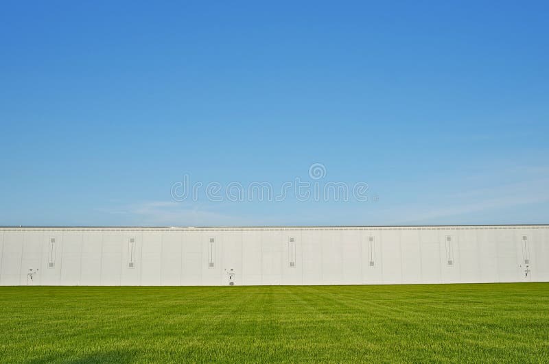 Large Warehouse Building stock photo. Image of warehouse - 33977466