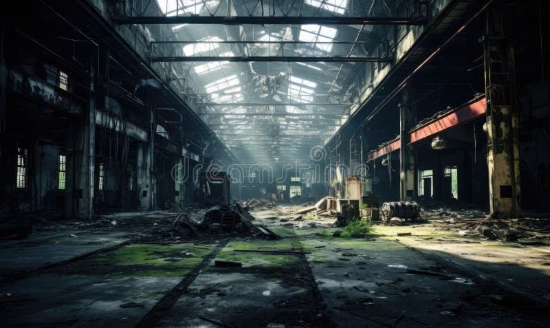 Rundown Warehouse Stock Illustrations – 86 Rundown Warehouse Stock ...