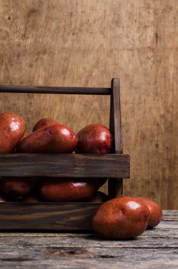 Large washed potatoes stock photo. Image of pannier - 102410544
