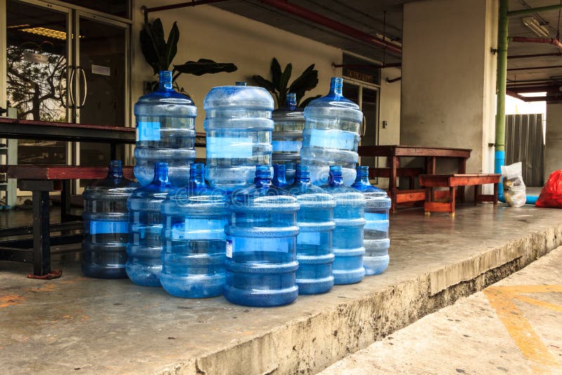 Large water bottle stock image. Image of mineral, natural - 41895985