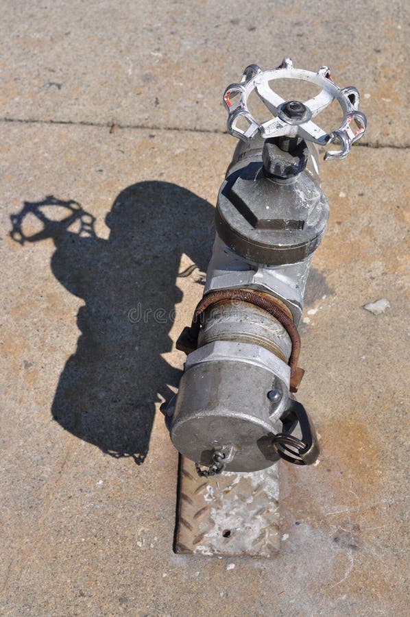 Large water supply outlet stock image. Image of valve - 15893683