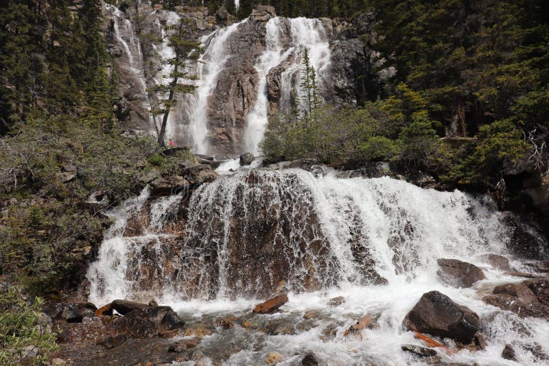 Large waterfall stock photo. Image of large, waterfall - 165867538