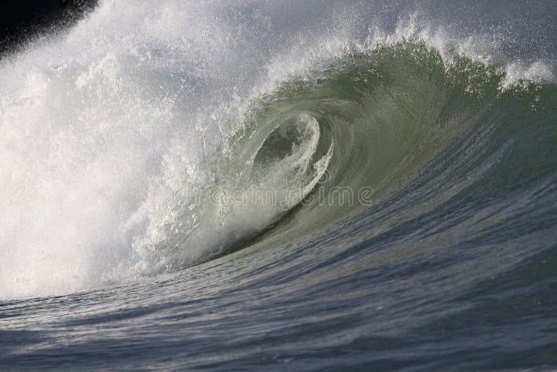 Large wave stock image. Image of landscape, curling, folding - 8664223