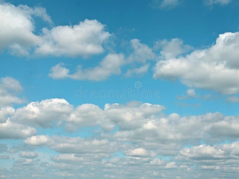 Large Whiite Clouds in the Sky As Background Stock Photo - Image of ...