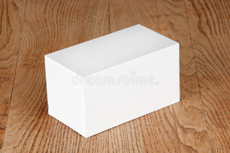 White paper box stock photo. Image of life, packaging - 23411056