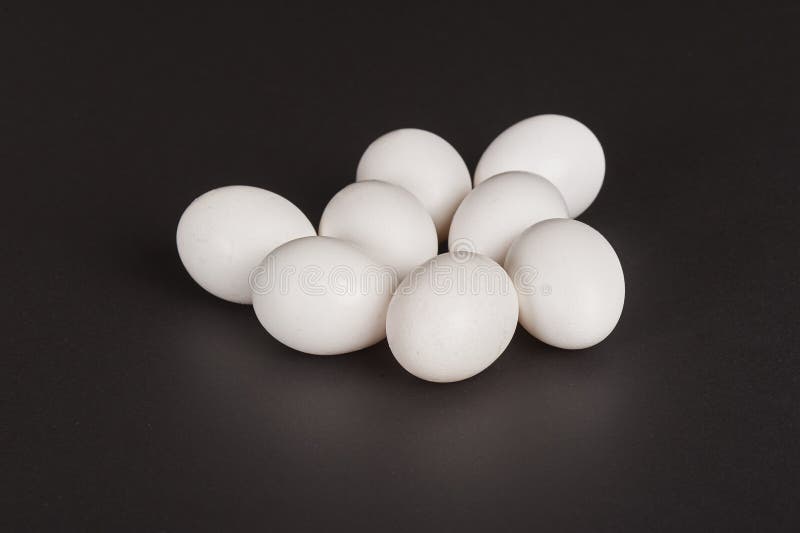 Large white eggs stock image. Image of large, hardshelled - 110775865