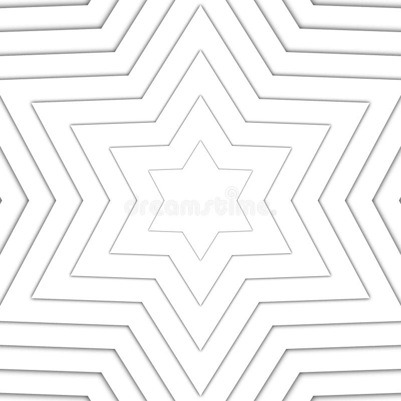 Large White Shapes Abstract Background Illustrations Stock Illustration ...