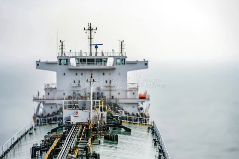 A Large White Ship Sailing on the Open Ocean Stock Image - Image of ...