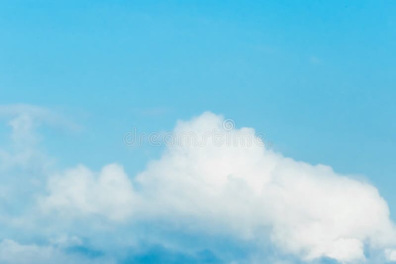 Large White Sky Clouds Blue Weather Background Atmosphere Nature Air ...