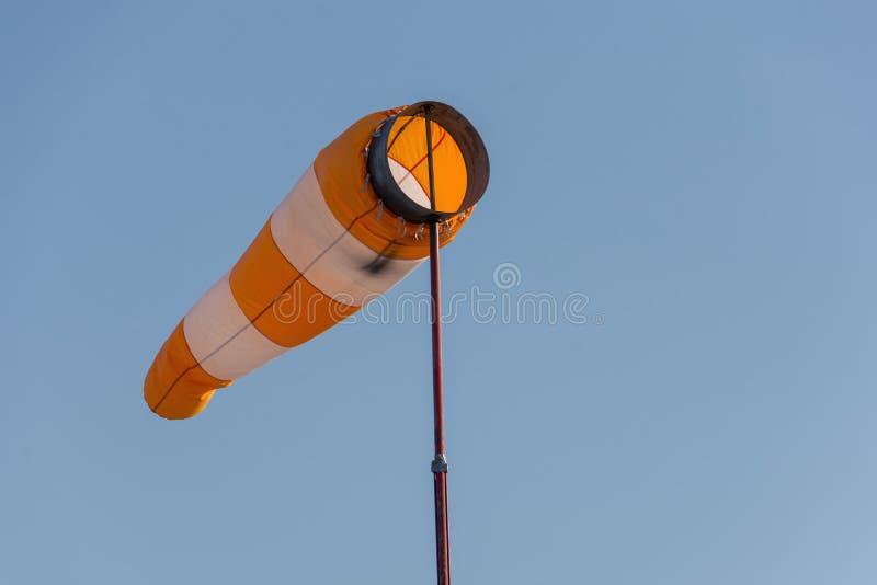 Large Wind Direction Indicator Stock Image - Image of steel, black ...