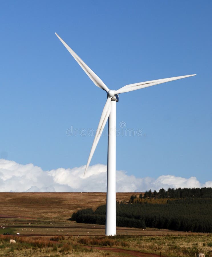 Large wind generator stock photo. Image of production - 7180934