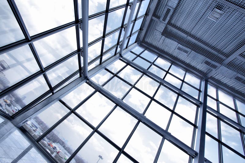 Large Window with Many Panes Stock Photo - Image of wall, panes: 42203164