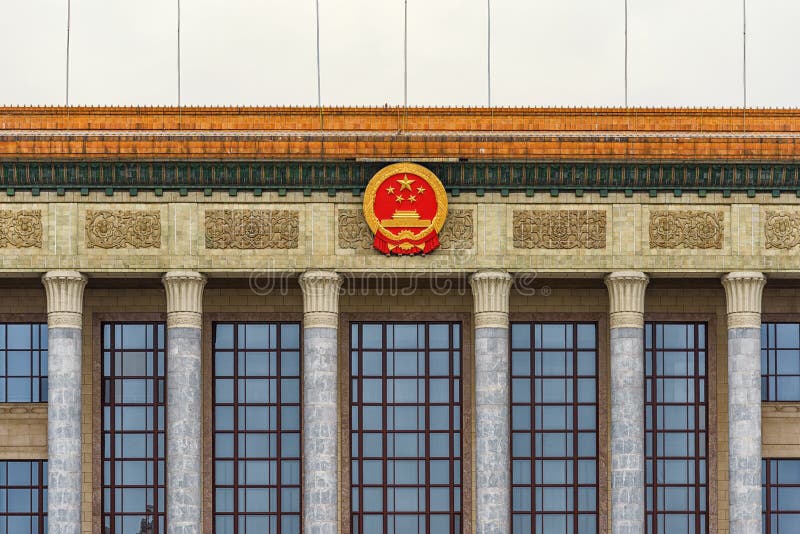 Large Windows on Building Front View Stock Image - Image of ornamental ...