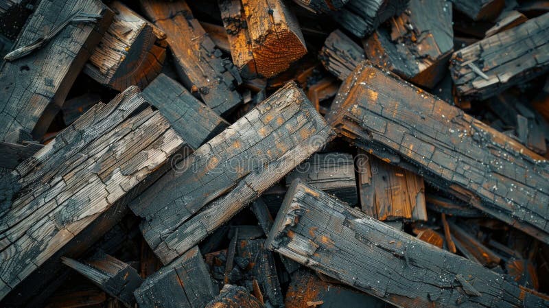 Large Wood Piece on Pile of Rocks Stock Image - Image of wood, scenery ...