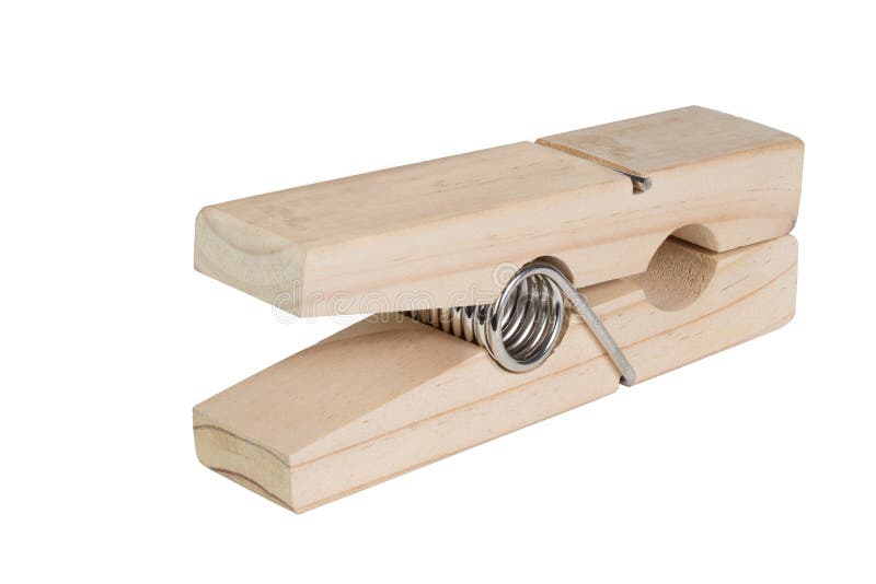 Large wooden clothespin stock image. Image of recycle - 78413699