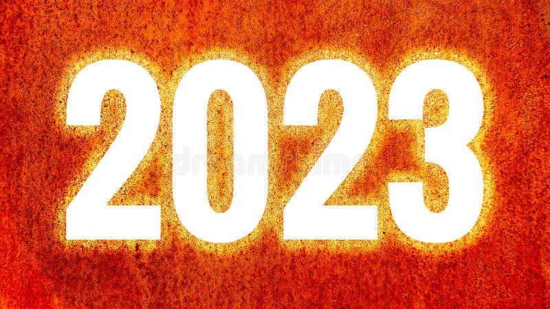 Large 2023 Year Abstract Background Header Illustration Stock ...
