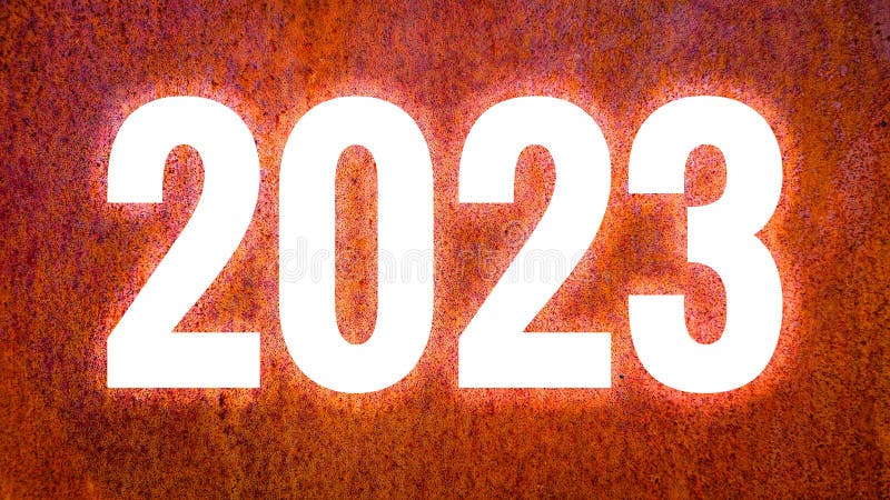 Large 2023 Year Abstract Background Header Illustration Stock ...