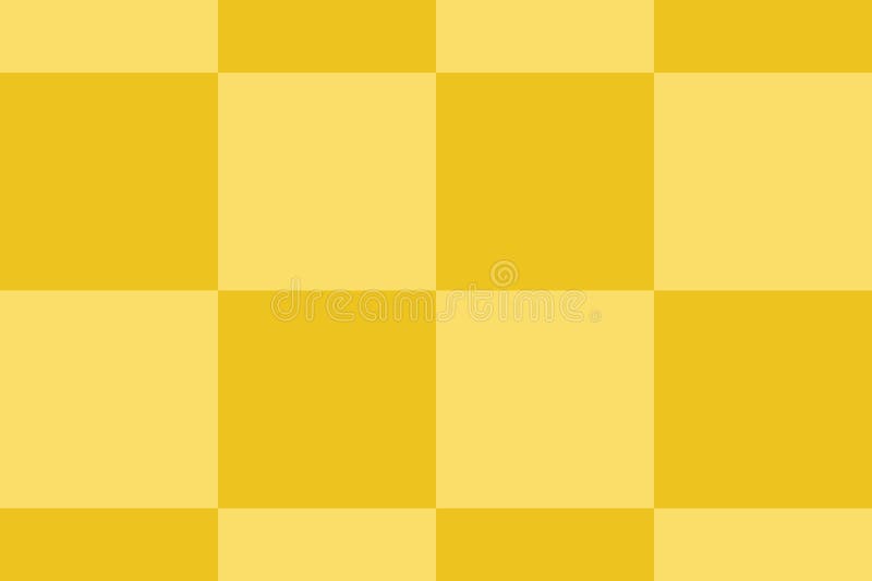 Large Yellow Checkered Pattern Stock Illustration - Illustration of ...