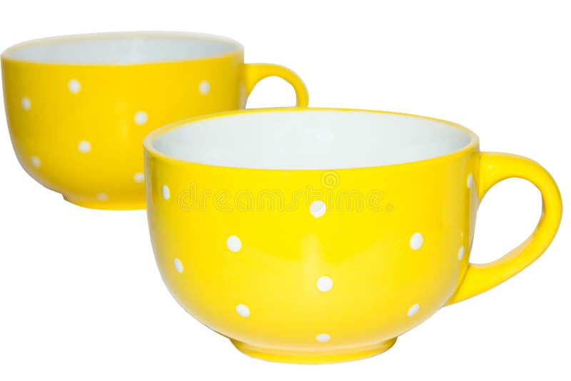 Large yellow cup stock photo. Image of healthy, bamboo - 53029812