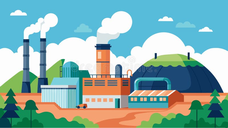 A Largescale Biomass Plant with a Massive Underground Storage Facility ...