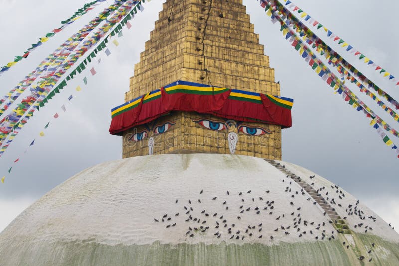The largest Buddhist stupa stock photo. Image of stupa - 21869584