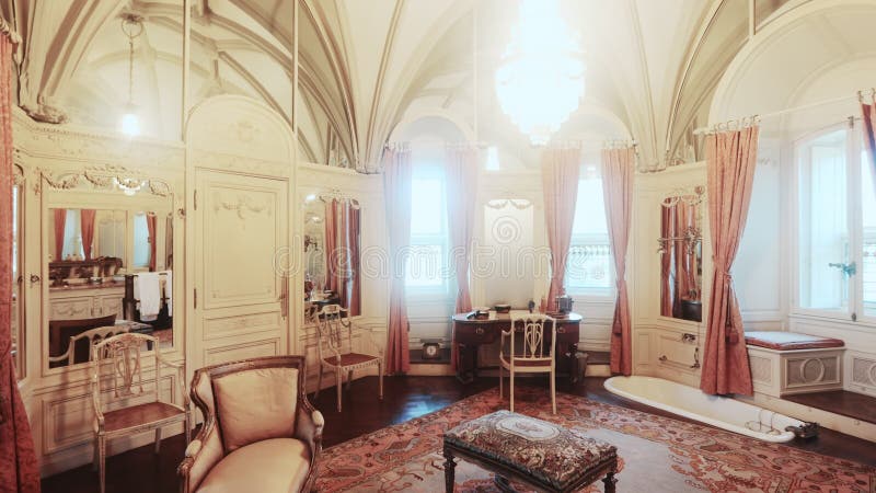 Largest Castle of Netherlands, Castle De Haar, from Inside. View of ...