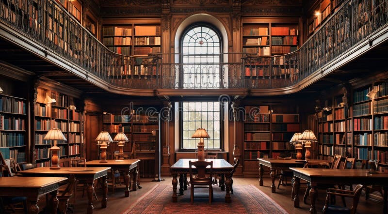 Largest Library, Library Background, Modern Designed Library, Much More ...