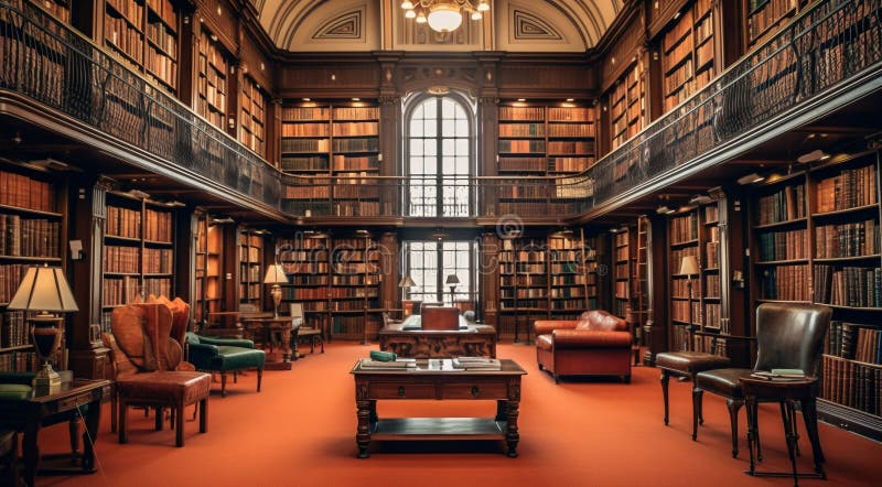 Largest Library, Library Background, Modern Designed Library, Much More ...