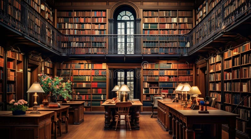 Largest Library, Library Background, Modern Designed Library, Much More ...