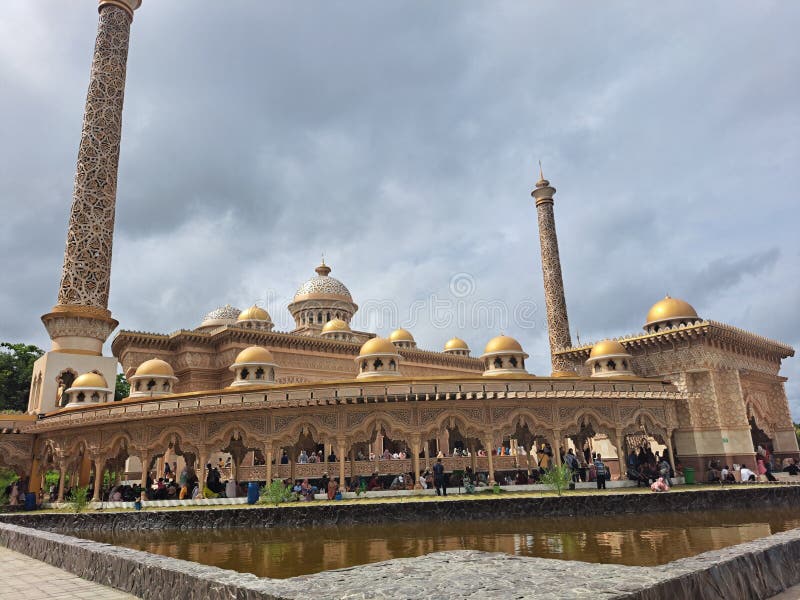 The Largest Mosque in Bojonegoro Which is Suitable for Worship Stock ...