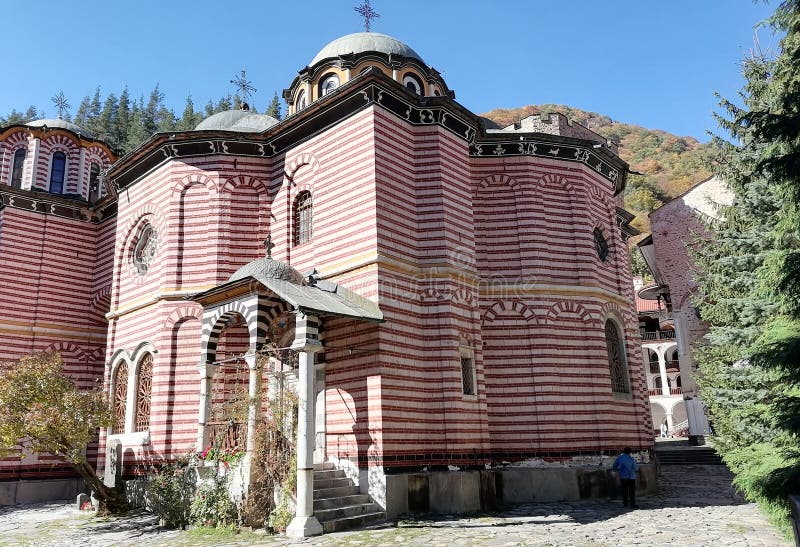 Rila Monastery, St Ivan of Rila Stock Image - Image of famous, largest ...