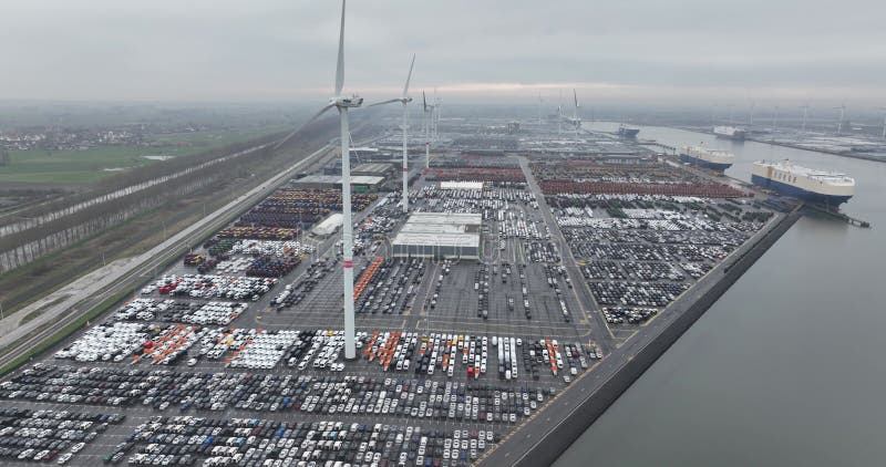 Largest Roll on Roll Off Terminal, RoRo, Transportation of Rolling ...