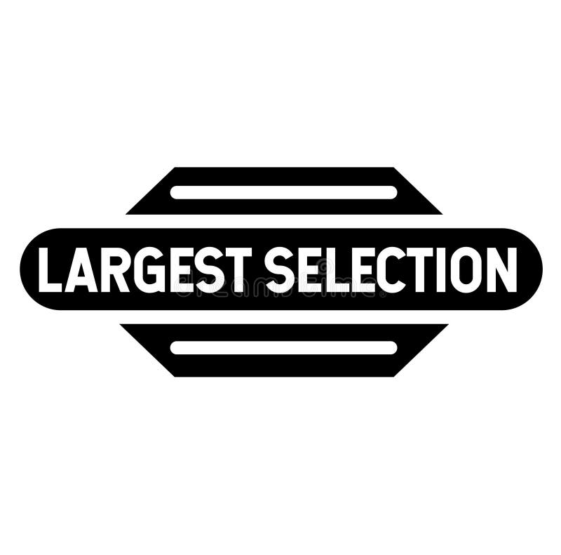 Largest selection stamp stock vector. Illustration of largest - 142175642
