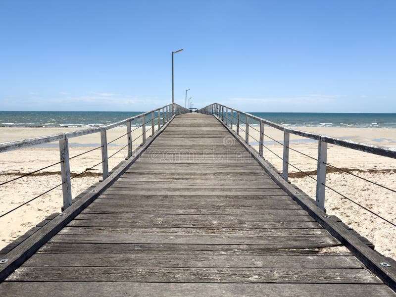 Largs Bay Beach Entrance stock photo. Image of largs - 10842580