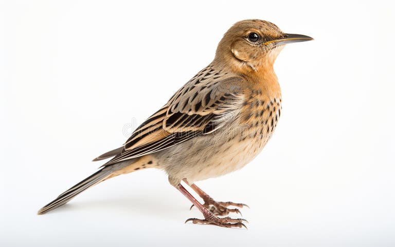 Lark on a White Background -Generative Ai Stock Illustration ...