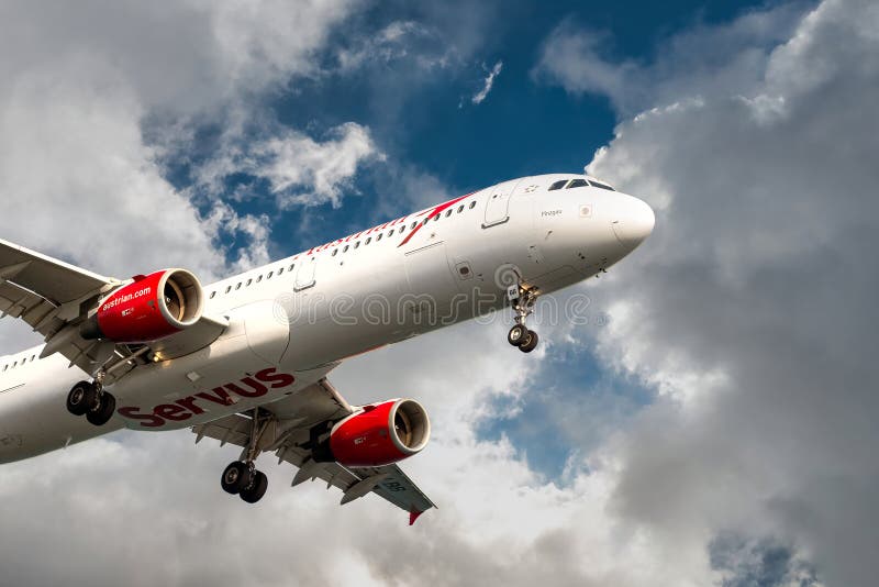 Larnaca, Cyprus - September 15, 2023: Airbus A321-111 of Austrian ...